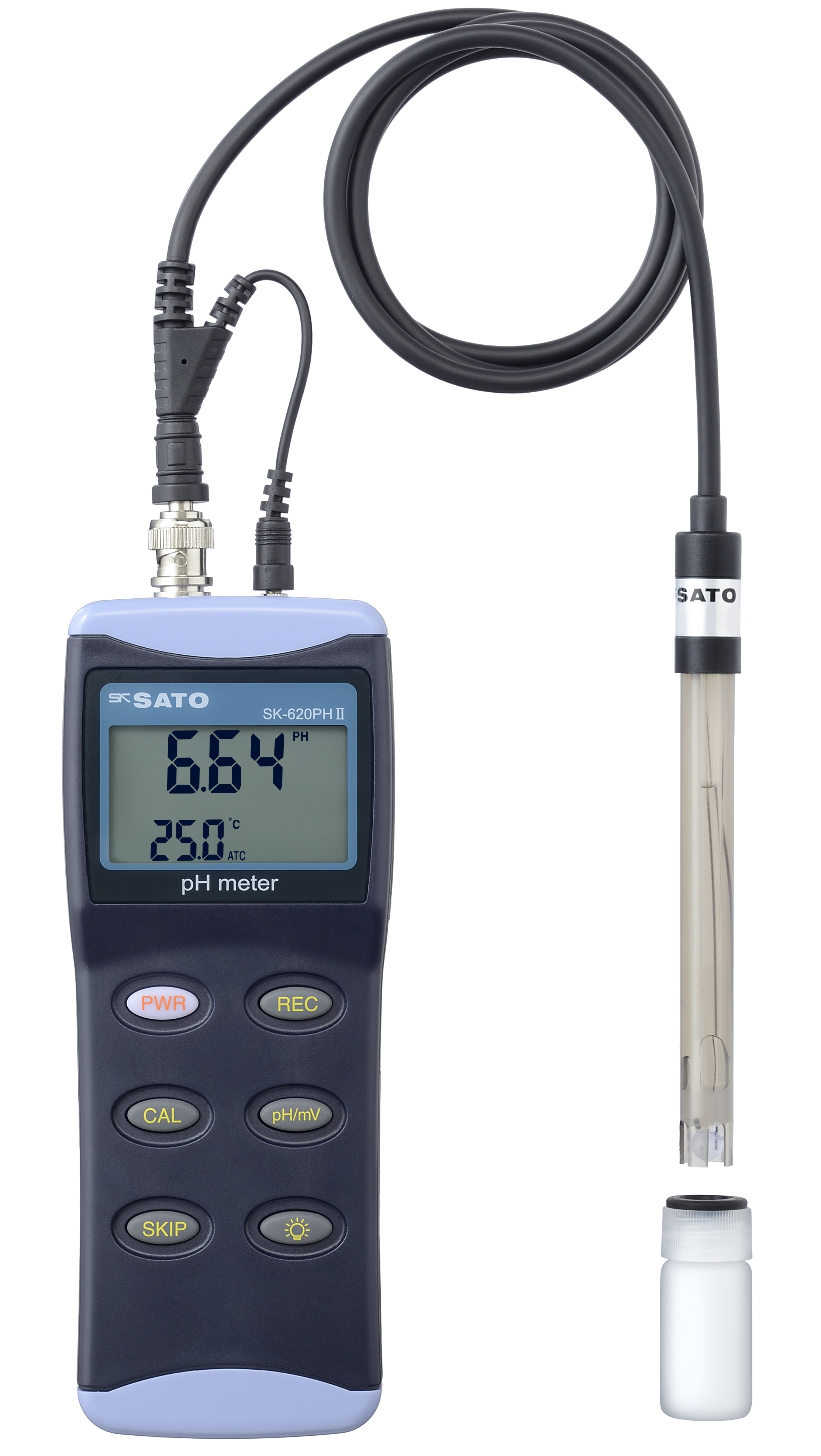 ハンディ型pH計 SK-620PH2（標準センサ PHP-31付） 佐藤計量器製作所（SK SATO）【Airis1.co.jp】